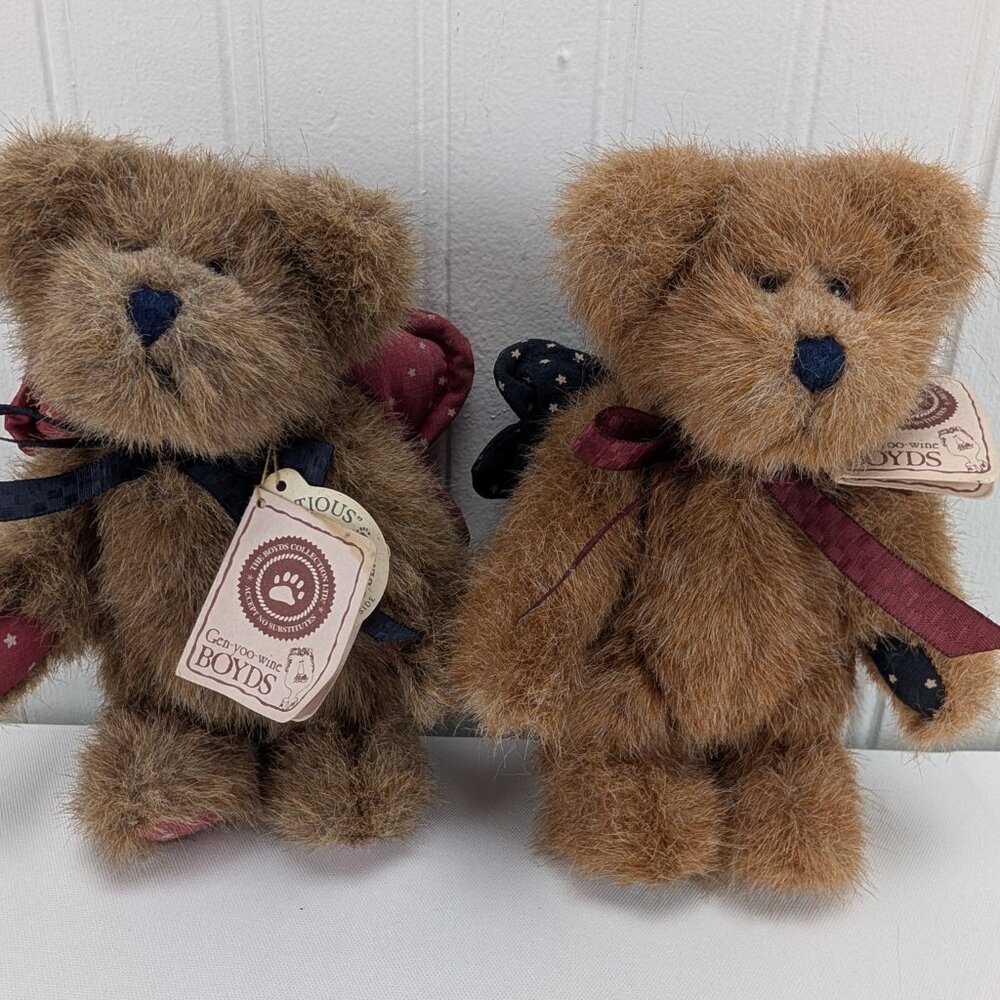 Boyds Bears | Holiday | Boyds Bears Betsie Ross Angelstar Plush 6 ...